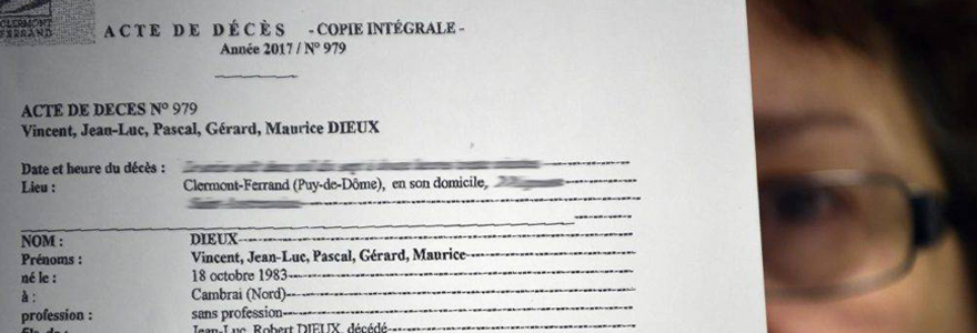 La procédure pour demander un acte de décès